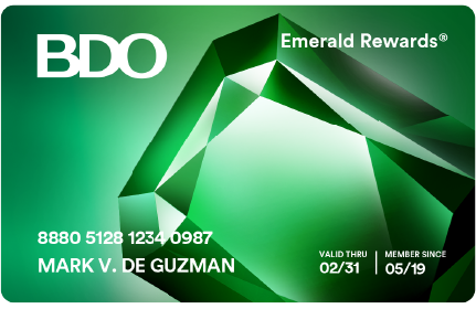 Rewards Cards | BDO Unibank, Inc.